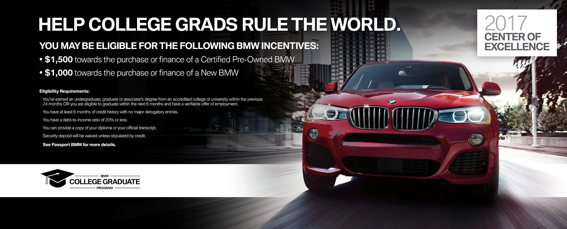 Help College Grads Rule the World | Marlow Heights BMW Dealer